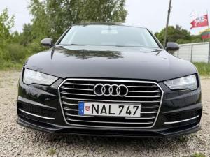 Black Audi A7 Sportback 2016 in Siauliai, with an engine capacity of 3.00 L and mileage of 236 thousand km for 15950 €, photo 6 on AUTOMOTO.COM.LV