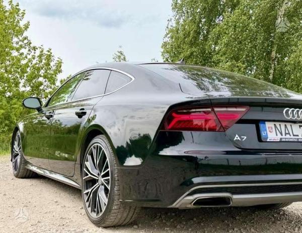 Audi A7 Sportback 2016 Šauļi vietnē Melns Audi A7 Sportback 2016 Šauļi, ar dzinēja tilpumu 3.00 L un nobraukumu 236 tūkst. km par 15950 €, foto 8 vietnē AUTOMOTO.COM.LV
