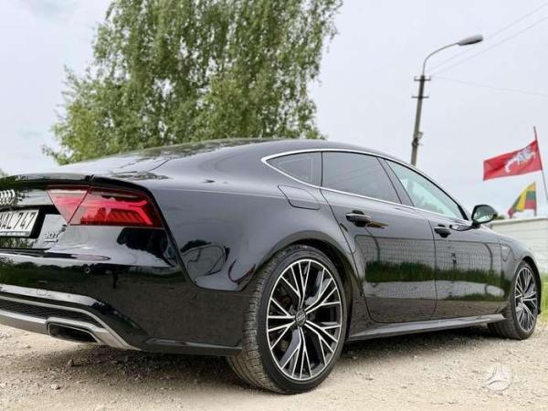 Audi A7 Sportback 2016 Šauļi vietnē Melns Audi A7 Sportback 2016 Šauļi, ar dzinēja tilpumu 3.00 L un nobraukumu 236 tūkst. km par 15950 €, foto 9 vietnē AUTOMOTO.COM.LV