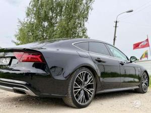Black Audi A7 Sportback 2016 in Siauliai, with an engine capacity of 3.00 L and mileage of 236 thousand km for 15950 €, photo 9 on AUTOMOTO.COM.LV