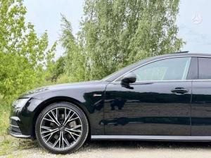 Black Audi A7 Sportback 2016 in Siauliai, with an engine capacity of 3.00 L and mileage of 236 thousand km for 15950 €, photo 12 on AUTOMOTO.COM.LV