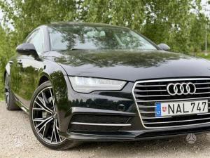 Black Audi A7 Sportback 2016 in Siauliai, with an engine capacity of 3.00 L and mileage of 236 thousand km for 15950 €, photo 14 on AUTOMOTO.COM.LV