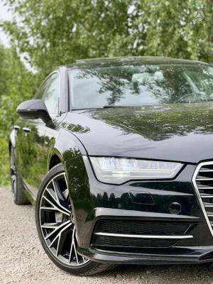 Black Audi A7 Sportback 2016 in Siauliai, with an engine capacity of 3.00 L and mileage of 236 thousand km for 15950 €, photo 16 on AUTOMOTO.COM.LV
