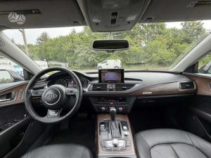 Black Audi A7 Sportback 2016 in Siauliai, with an engine capacity of 3.00 L and mileage of 236 thousand km for 15950 €, photo 21 on AUTOMOTO.COM.LV