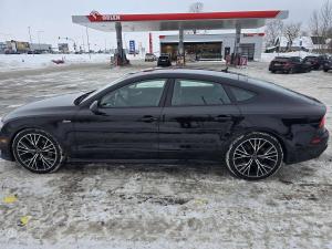 Melns Audi A7 Sportback 2017 Panevēža, ar dzinēja tilpumu 3.00 L un nobraukumu 217 tūkst. km par 22950 €, foto 10 vietnē AUTOMOTO.COM.LV