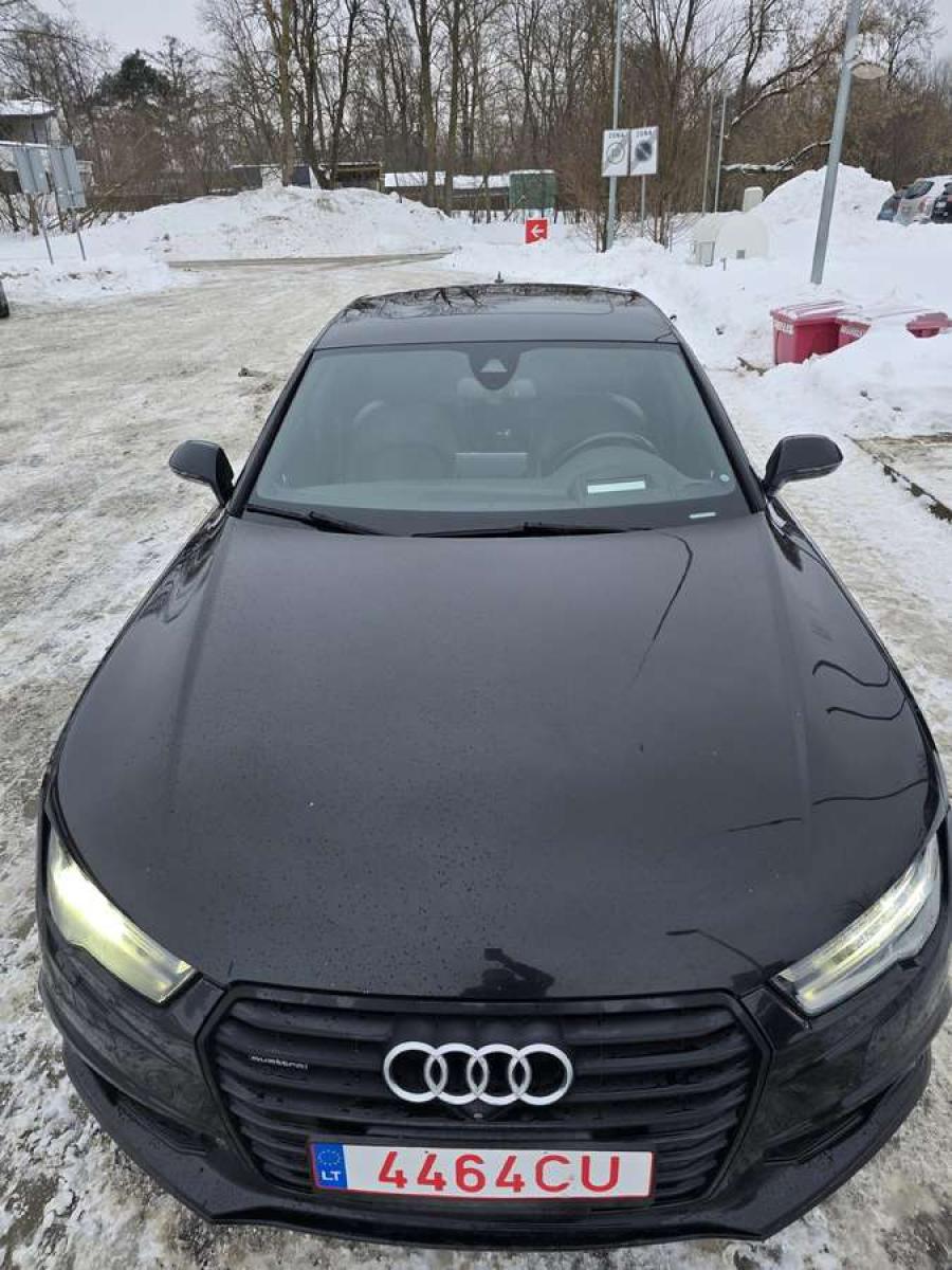 Melns Audi A7 Sportback 2017 Panevēža, ar dzinēja tilpumu 3.00 L un nobraukumu 217 tūkst. km par 22950 €, foto 11 vietnē AUTOMOTO.COM.LV
