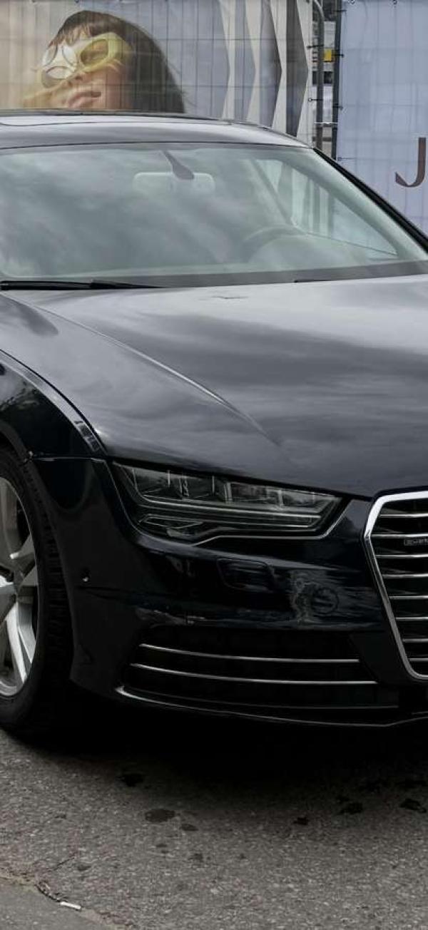 Melns Audi A7 Sportback 2017 Viļņa, ar dzinēja tilpumu 2.97 L un nobraukumu 270 tūkst. km par 13900 €, foto 5 vietnē AUTOMOTO.COM.LV