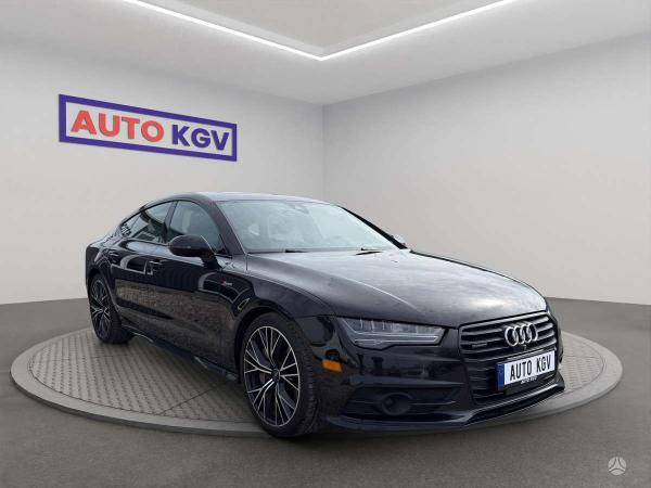 Black Audi A7 Sportback 2017 in Kaunas, with an engine capacity of 3.00 L and mileage of 219 thousand km for 19799 €, photo 7 on AUTOMOTO.COM.LV