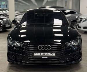 Melns Audi A7 Sportback 2017 Klaipėda, ar dzinēja tilpumu 3.00 L un nobraukumu 228 tūkst. km par 24750 €, foto 3 vietnē AUTOMOTO.COM.LV