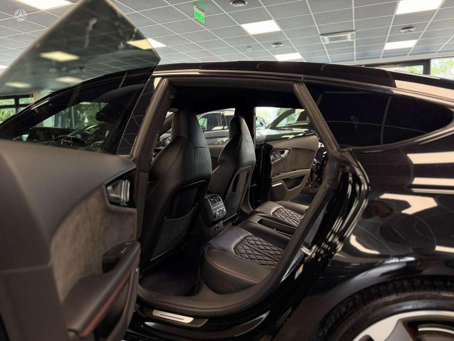 Melns Audi A7 Sportback 2017 Klaipėda, ar dzinēja tilpumu 3.00 L un nobraukumu 228 tūkst. km par 24750 €, foto 13 vietnē AUTOMOTO.COM.LV