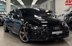 Melns Audi A7 Sportback 2017 Klaipėda, ar dzinēja tilpumu 3.00 L un nobraukumu 228 tūkst. km par 24750 €, foto 46 vietnē AUTOMOTO.COM.LV