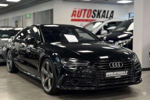 Melns Audi A7 Sportback 2017 Klaipėda, ar dzinēja tilpumu 3.00 L un nobraukumu 228 tūkst. km par 24750 €, foto 47 vietnē AUTOMOTO.COM.LV