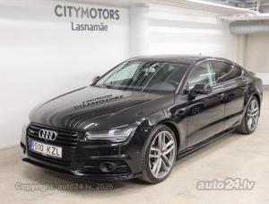 Black Audi A7 Sportback 2017 in Tallinn, with an engine capacity of 3.00 L and mileage of 172 thousand km for 23500 €, photo  on AUTOMOTO.COM.LV