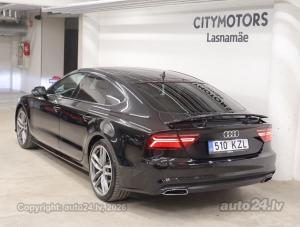 Black Audi A7 Sportback 2017 in Tallinn, with an engine capacity of 3.00 L and mileage of 172 thousand km for 23500 €, photo 4 on AUTOMOTO.COM.LV