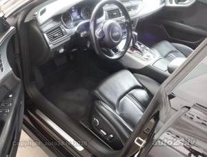 Black Audi A7 Sportback 2017 in Tallinn, with an engine capacity of 3.00 L and mileage of 172 thousand km for 23500 €, photo 11 on AUTOMOTO.COM.LV