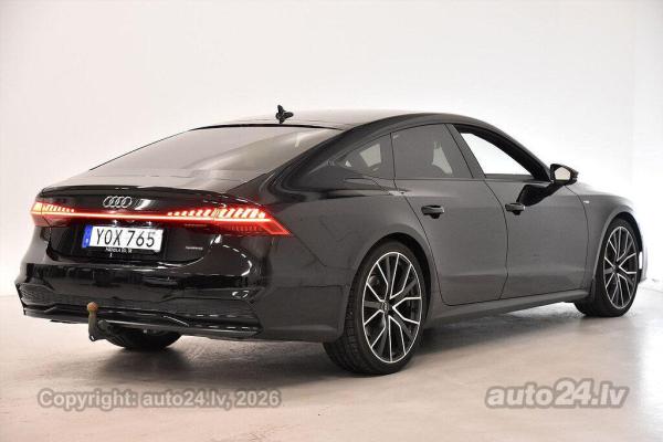 Black Audi A7 Sportback 2018 in Tallinn, with an engine capacity of 3.00 L and mileage of 170 thousand km for 36950 €, photo 3 on AUTOMOTO.COM.LV