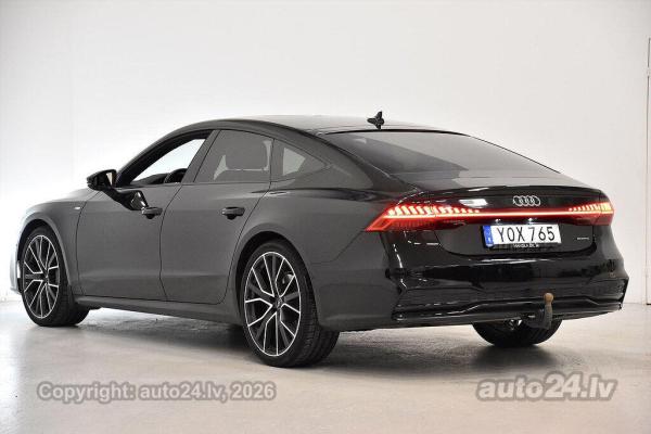 Black Audi A7 Sportback 2018 in Tallinn, with an engine capacity of 3.00 L and mileage of 170 thousand km for 36950 €, photo 6 on AUTOMOTO.COM.LV