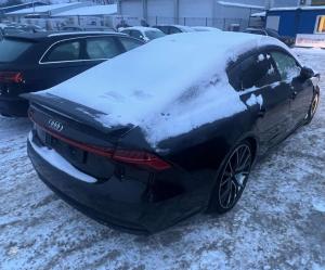 Black Audi A7 Sportback 2018 in Kaunas, with an engine capacity of 3.00 L and mileage of 175 thousand km for 16950 €, photo 5 on AUTOMOTO.COM.LV