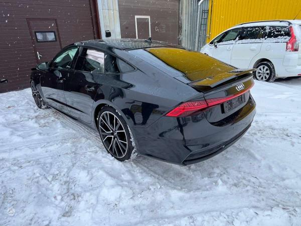 Melns Audi A7 Sportback 2018 Kauņa, ar dzinēja tilpumu 3.00 L un nobraukumu 175 tūkst. km par 16950 €, foto 3 vietnē AUTOMOTO.COM.LV