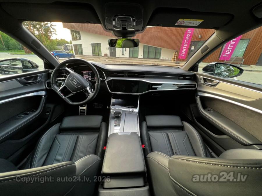 Melns Audi A7 Sportback 2018 Tallina, ar dzinēja tilpumu 3.00 L un nobraukumu 131 tūkst. km par 37500 €, foto 9 vietnē AUTOMOTO.COM.LV