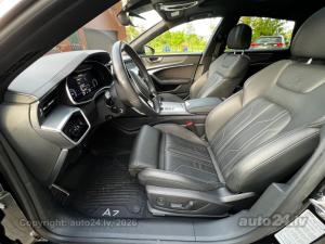 Melns Audi A7 Sportback 2018 Tallina, ar dzinēja tilpumu 3.00 L un nobraukumu 131 tūkst. km par 37500 €, foto 10 vietnē AUTOMOTO.COM.LV