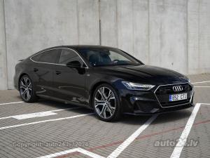 Black Audi A7 Sportback 2018 in Tallinn, with an engine capacity of 3.00 L and mileage of 133 thousand km for 35900 €, photo  on AUTOMOTO.COM.LV