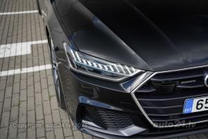 Black Audi A7 Sportback 2018 in Tallinn, with an engine capacity of 3.00 L and mileage of 133 thousand km for 35900 €, photo 5 on AUTOMOTO.COM.LV