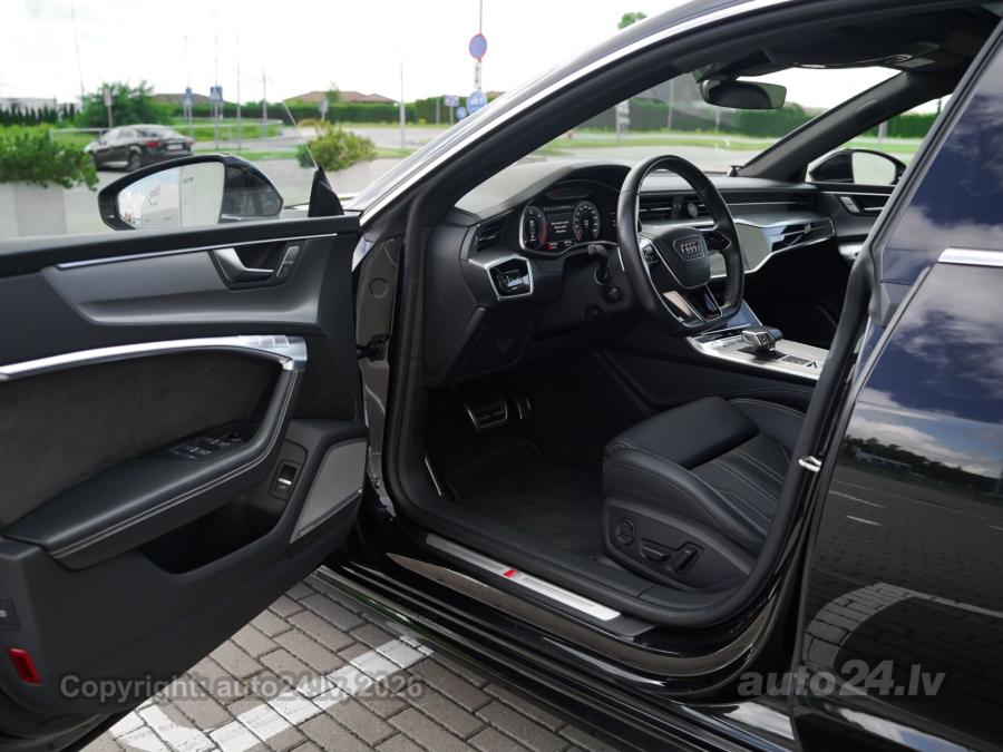 Black Audi A7 Sportback 2018 in Tallinn, with an engine capacity of 3.00 L and mileage of 133 thousand km for 35900 €, photo 10 on AUTOMOTO.COM.LV