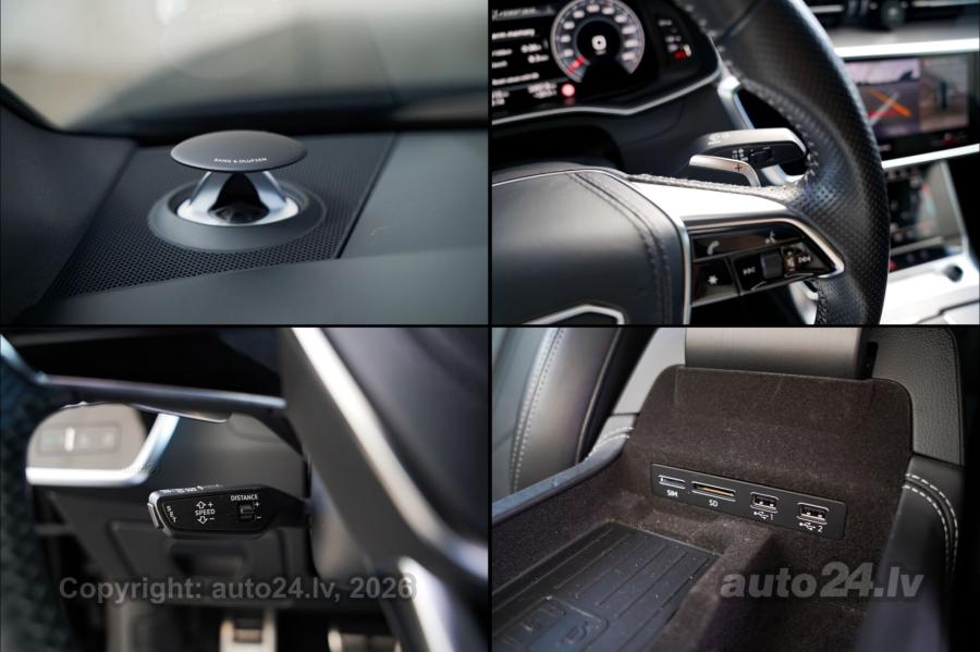Black Audi A7 Sportback 2018 in Tallinn, with an engine capacity of 3.00 L and mileage of 133 thousand km for 35900 €, photo 23 on AUTOMOTO.COM.LV