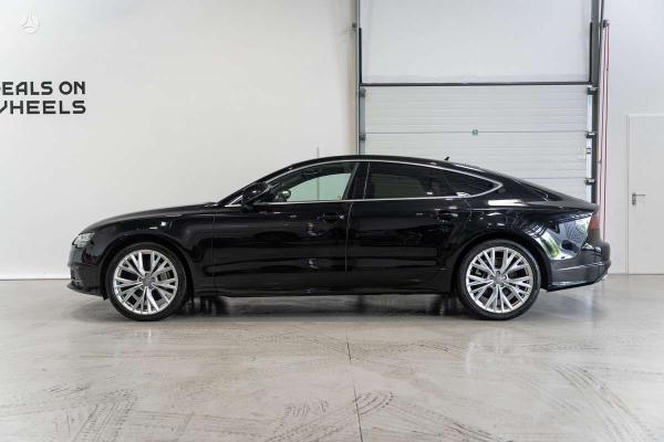 Black Audi A7 Sportback 2018 in Vilnius, with an engine capacity of 2.97 L and mileage of 235 thousand km for 19900 €, photo 4 on AUTOMOTO.COM.LV