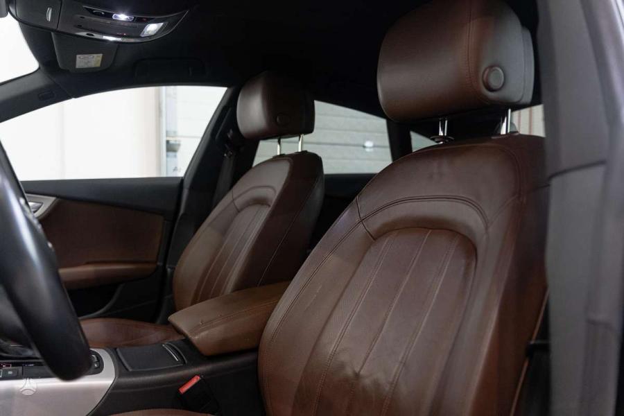 Melns Audi A7 Sportback 2018 Viļņa, ar dzinēja tilpumu 2.97 L un nobraukumu 235 tūkst. km par 19900 €, foto 12 vietnē AUTOMOTO.COM.LV