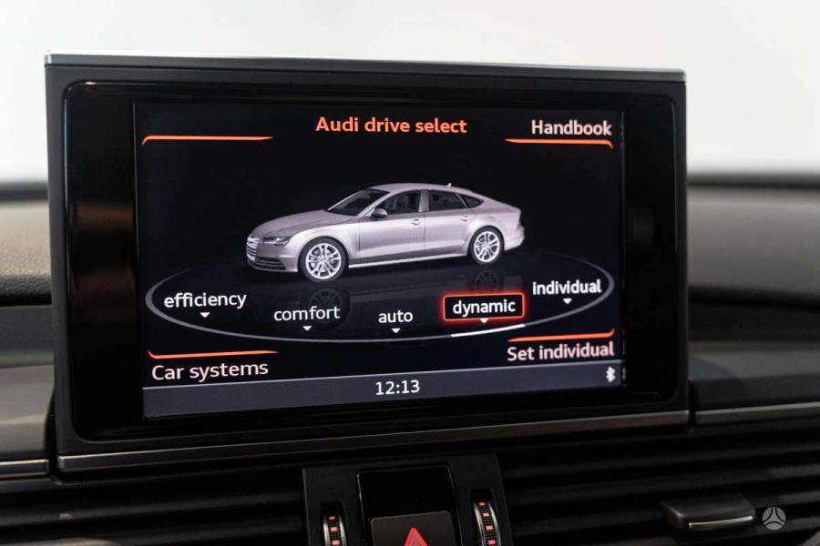 Melns Audi A7 Sportback 2018 Viļņa, ar dzinēja tilpumu 2.97 L un nobraukumu 235 tūkst. km par 19900 €, foto 27 vietnē AUTOMOTO.COM.LV