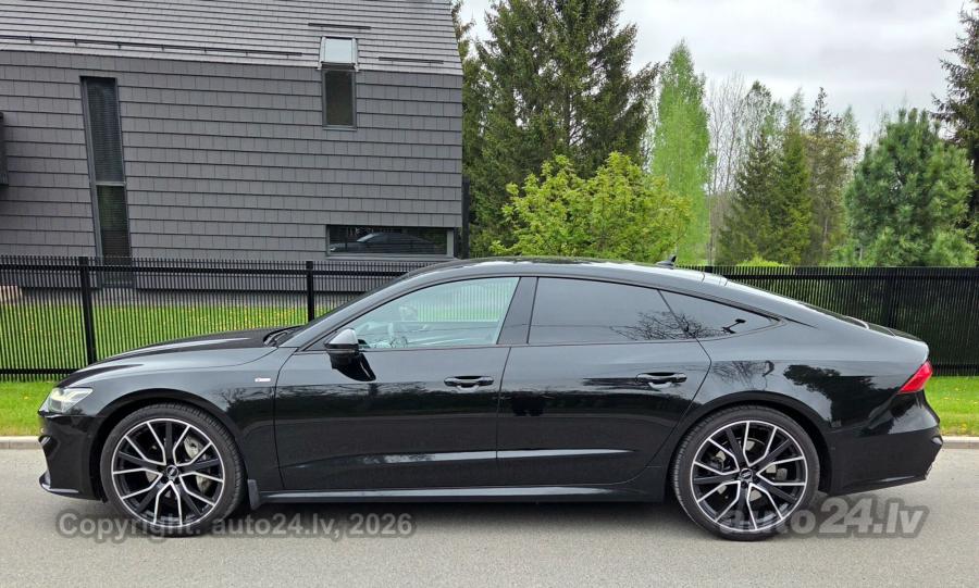 Black Audi A7 Sportback 2018 in Tallinn, with an engine capacity of 3.00 L and mileage of 175 thousand km for 34900 €, photo 3 on AUTOMOTO.COM.LV