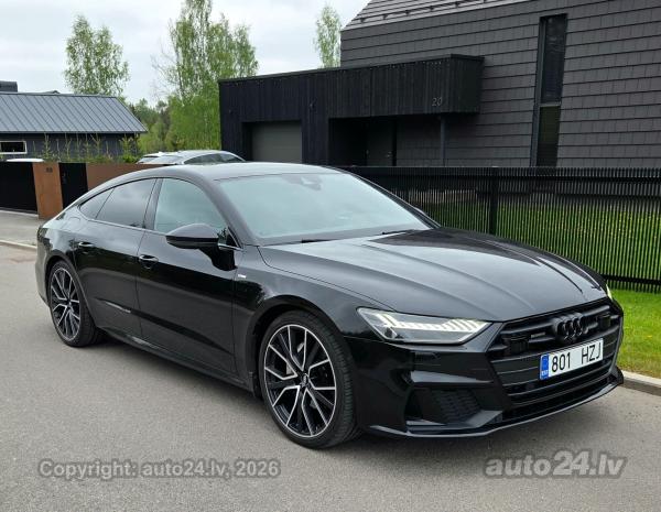 Black Audi A7 Sportback 2018 in Tallinn, with an engine capacity of 3.00 L and mileage of 175 thousand km for 34900 €, photo 5 on AUTOMOTO.COM.LV