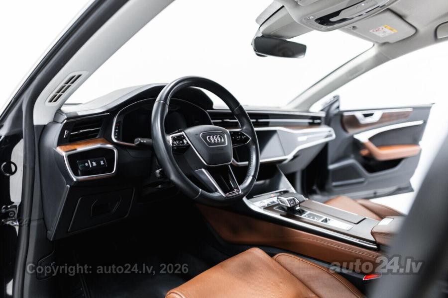 Black Audi A7 Sportback 2019 in Tallinn, with an engine capacity of 3.00 L and mileage of 123 thousand km for 35000 €, photo 24 on AUTOMOTO.COM.LV