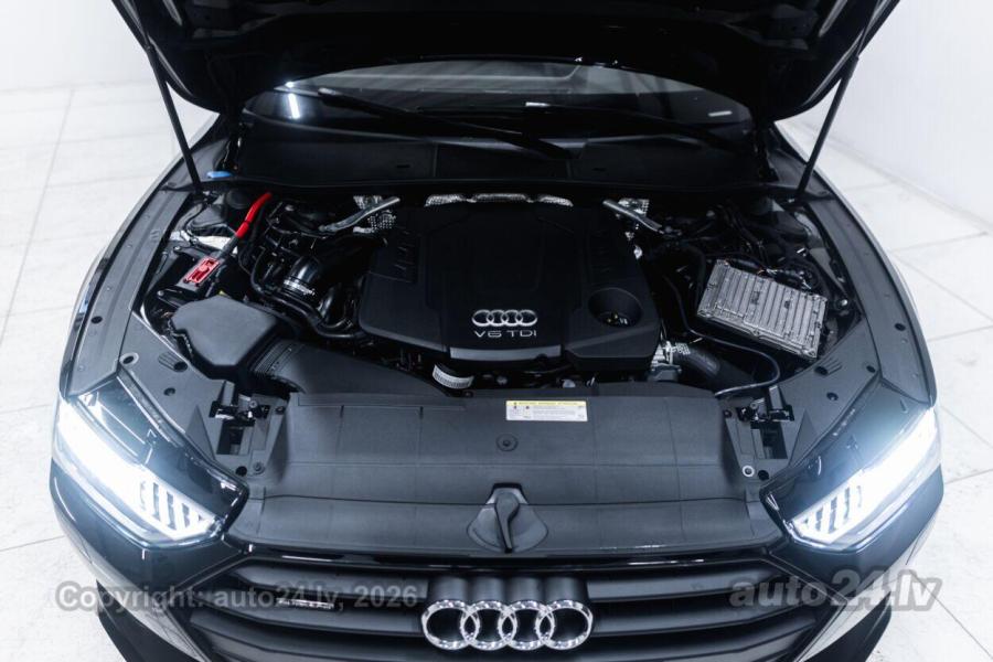 Black Audi A7 Sportback 2019 in Tallinn, with an engine capacity of 3.00 L and mileage of 123 thousand km for 35000 €, photo 29 on AUTOMOTO.COM.LV