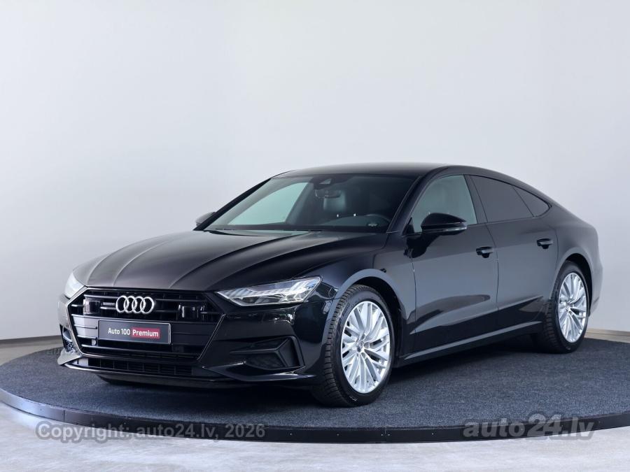 Black Audi A7 Sportback 2019 in Tallinn, with an engine capacity of 3.00 L and mileage of 110 thousand km for 34000 €, photo 1 on AUTOMOTO.COM.LV