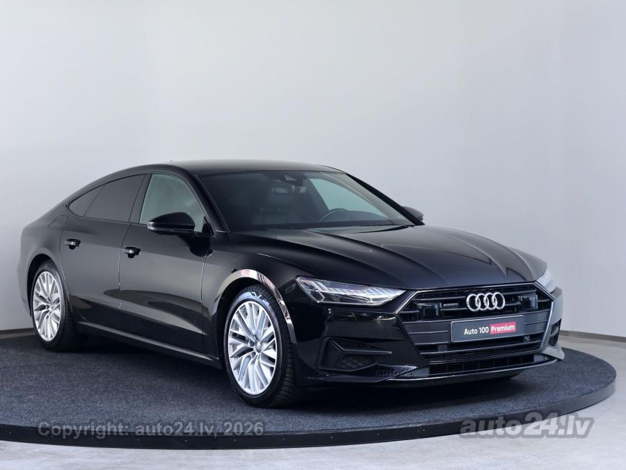Black Audi A7 Sportback 2019 in Tallinn, with an engine capacity of 3.00 L and mileage of 110 thousand km for 34000 €, photo 4 on AUTOMOTO.COM.LV