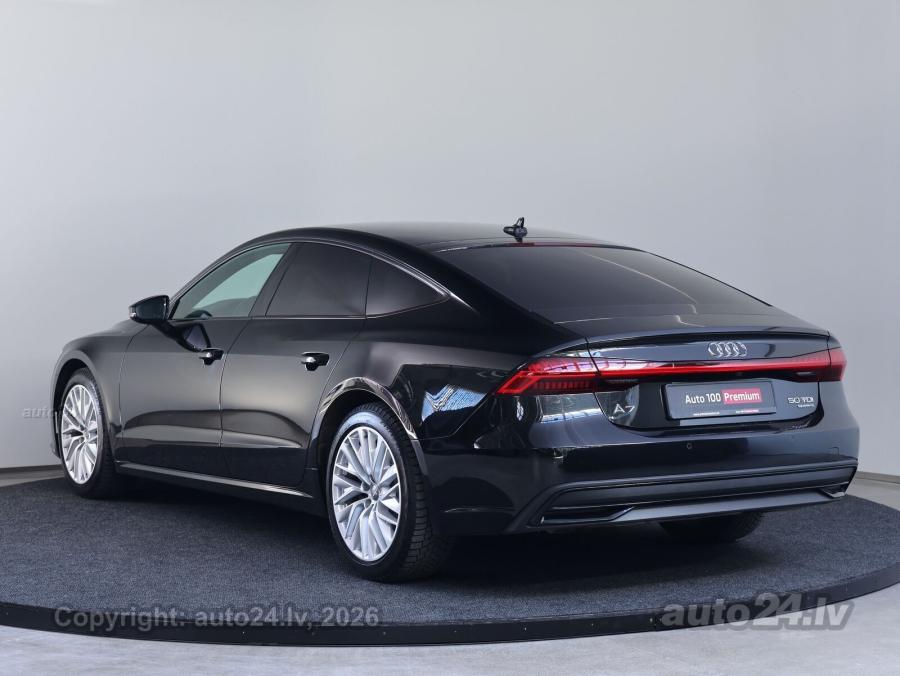 Black Audi A7 Sportback 2019 in Tallinn, with an engine capacity of 3.00 L and mileage of 110 thousand km for 34000 €, photo 5 on AUTOMOTO.COM.LV