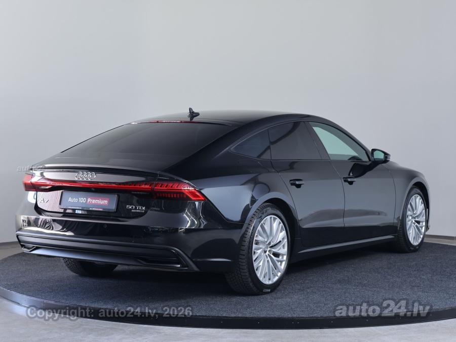 Black Audi A7 Sportback 2019 in Tallinn, with an engine capacity of 3.00 L and mileage of 110 thousand km for 34000 €, photo 7 on AUTOMOTO.COM.LV