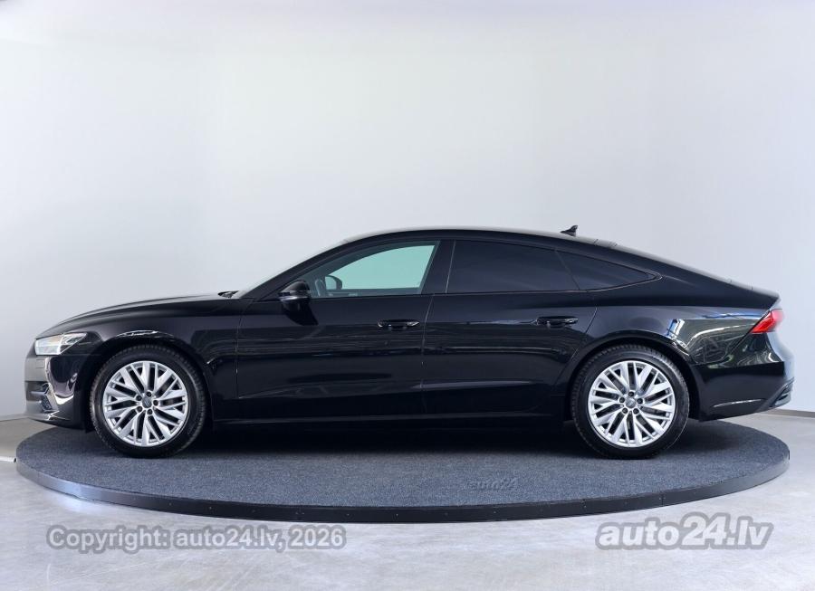 Black Audi A7 Sportback 2019 in Tallinn, with an engine capacity of 3.00 L and mileage of 110 thousand km for 34000 €, photo 8 on AUTOMOTO.COM.LV