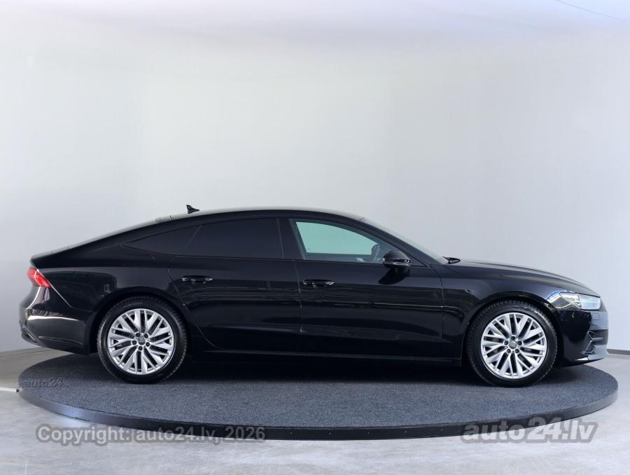 Black Audi A7 Sportback 2019 in Tallinn, with an engine capacity of 3.00 L and mileage of 110 thousand km for 34000 €, photo 9 on AUTOMOTO.COM.LV