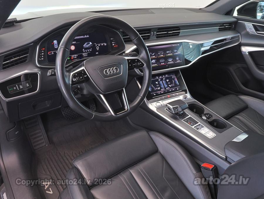 Black Audi A7 Sportback 2019 in Tallinn, with an engine capacity of 3.00 L and mileage of 110 thousand km for 34000 €, photo 11 on AUTOMOTO.COM.LV