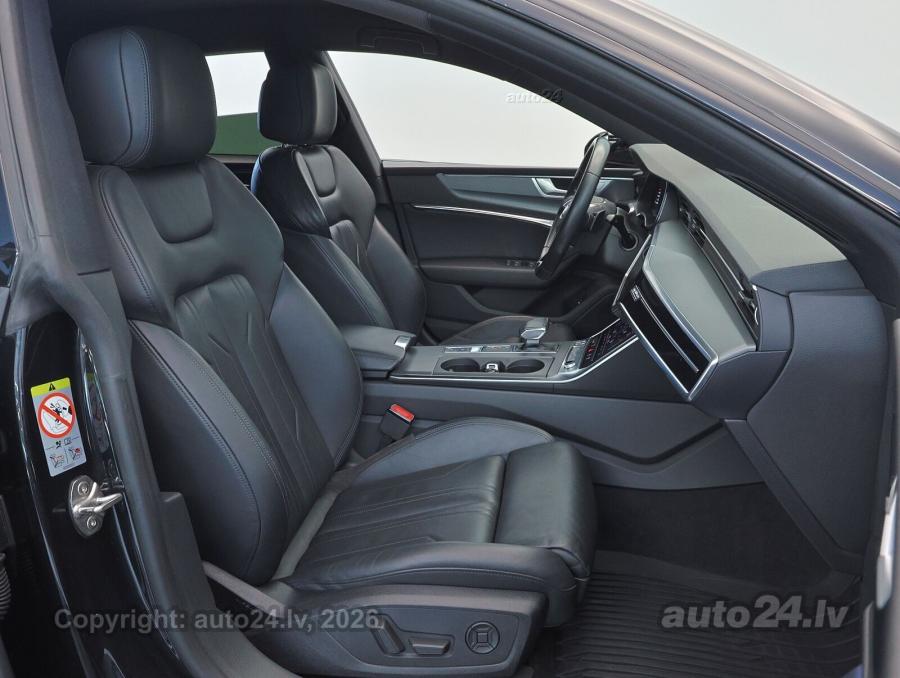 Black Audi A7 Sportback 2019 in Tallinn, with an engine capacity of 3.00 L and mileage of 110 thousand km for 34000 €, photo 15 on AUTOMOTO.COM.LV
