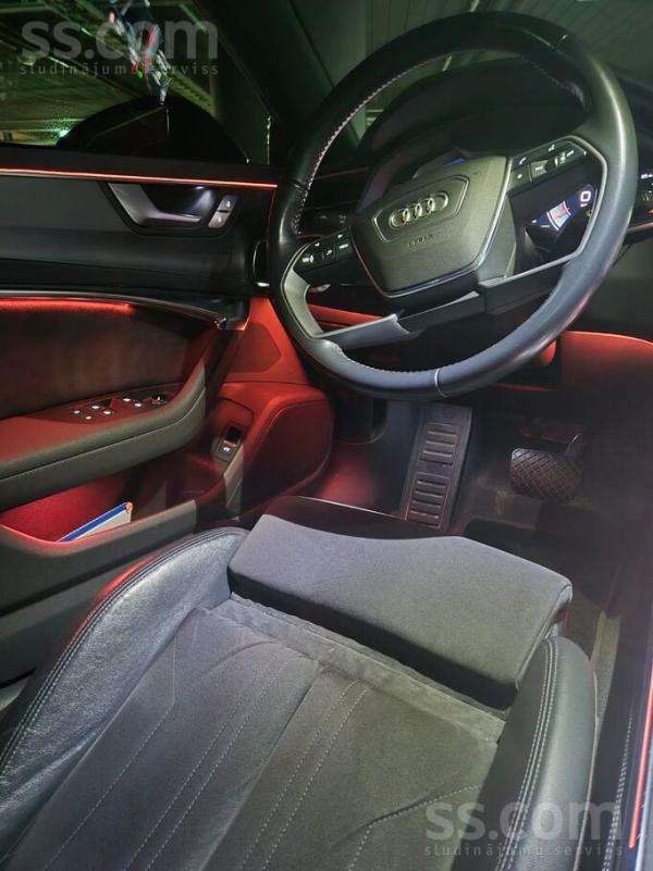 Black Audi A7 Sportback 2019 in Riga, with an engine capacity of 3.00 L and mileage of 121 thousand km for 32500 €, photo 9 on AUTOMOTO.COM.LV