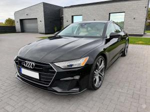 Melns Audi A7 Sportback 2019 Mažeikiai, ar dzinēja tilpumu 3.00 L un nobraukumu 239 tūkst. km par 31900 €, foto 4 vietnē AUTOMOTO.COM.LV