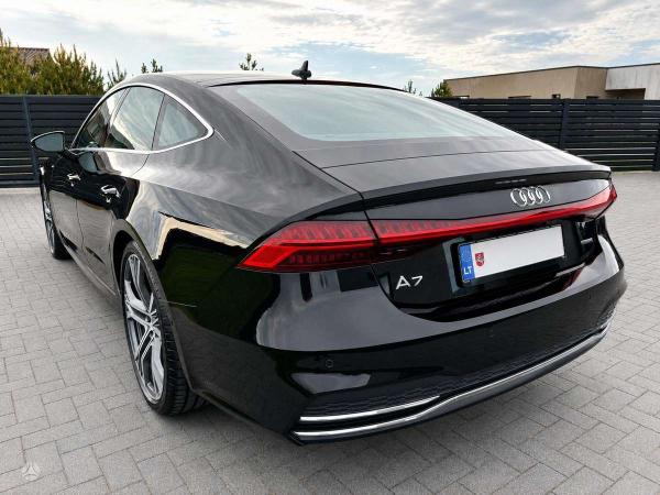 Melns Audi A7 Sportback 2019 Mažeikiai, ar dzinēja tilpumu 3.00 L un nobraukumu 239 tūkst. km par 31900 €, foto 5 vietnē AUTOMOTO.COM.LV