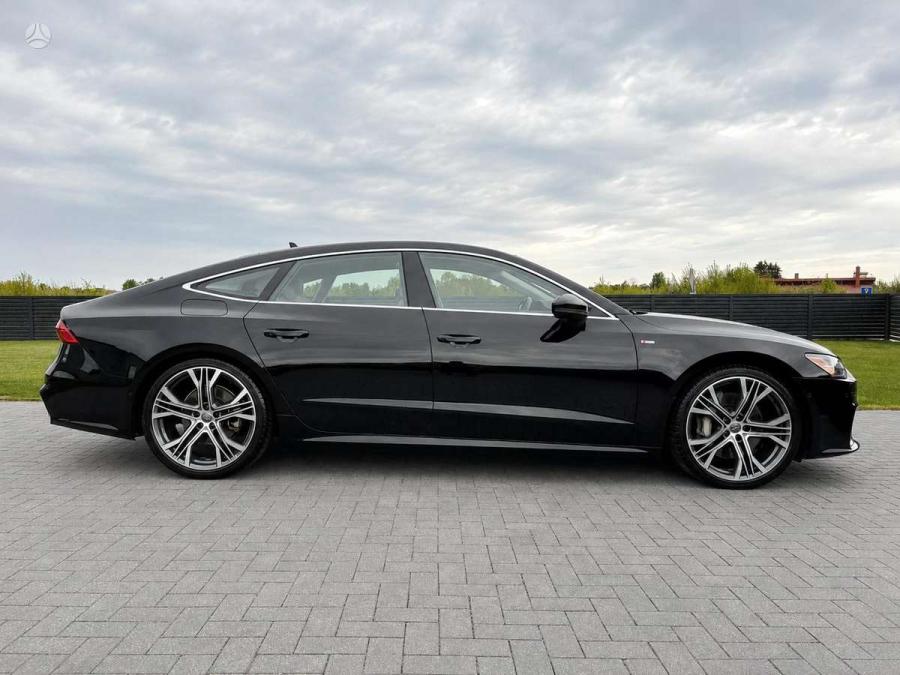 Melns Audi A7 Sportback 2019 Mažeikiai, ar dzinēja tilpumu 3.00 L un nobraukumu 239 tūkst. km par 31900 €, foto 8 vietnē AUTOMOTO.COM.LV