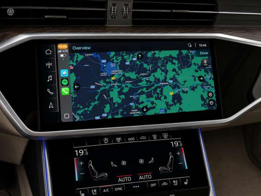 Melns Audi A7 Sportback 2019 Mažeikiai, ar dzinēja tilpumu 3.00 L un nobraukumu 239 tūkst. km par 31900 €, foto 20 vietnē AUTOMOTO.COM.LV