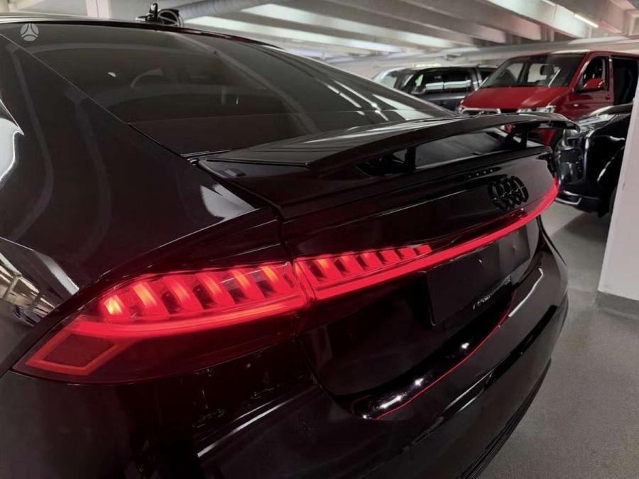 Black Audi A7 Sportback 2020 in Vilnius, with an engine capacity of 1.98 L and mileage of 104 thousand km for 46500 €, photo 8 on AUTOMOTO.COM.LV
